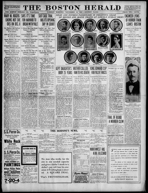 The Boston Herald. November 28, 1905 - Digital Commonwealth