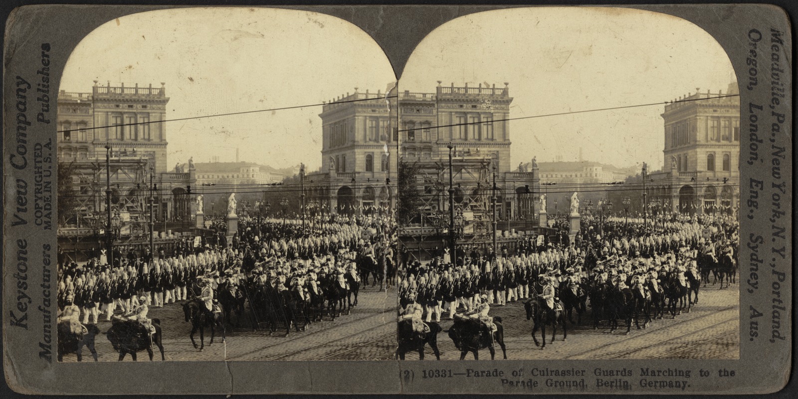 Guards marching to the parade ground, Berlin, Germany - Digital ...