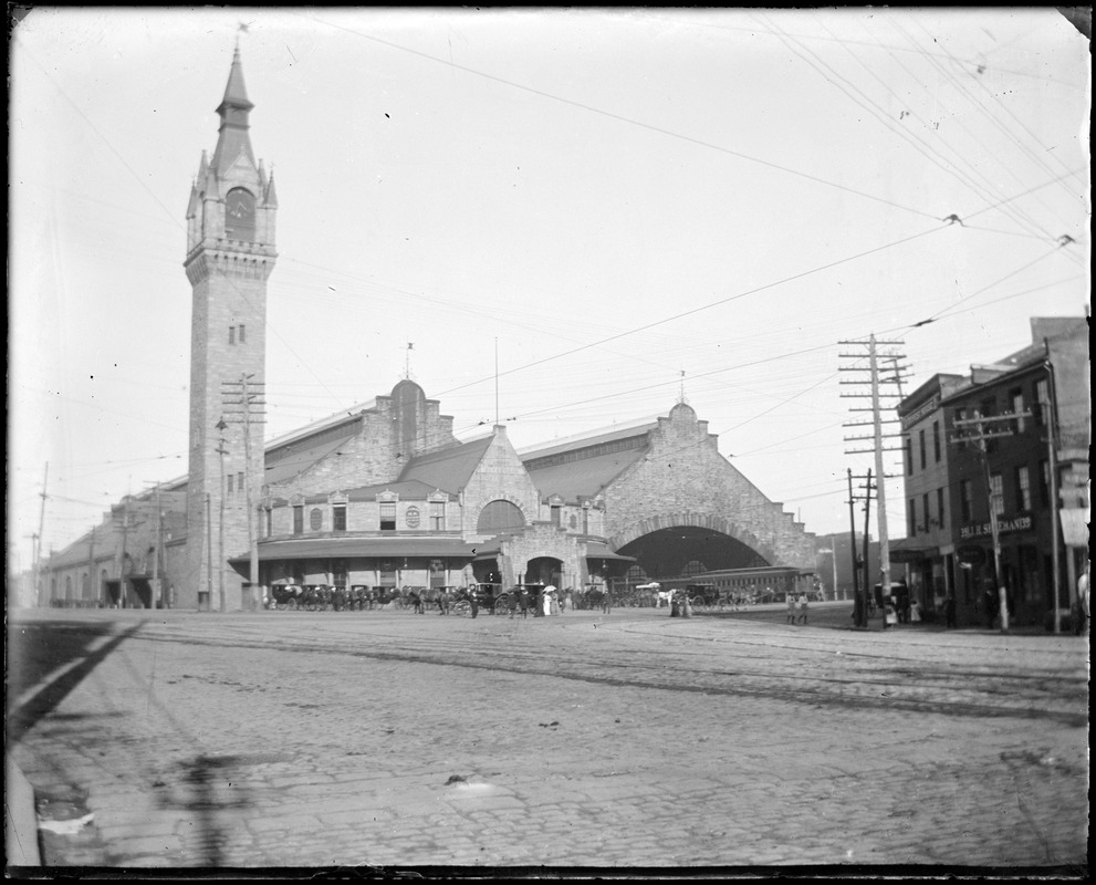 Union Station, Worcester, Massachusetts - Digital Commonwealth