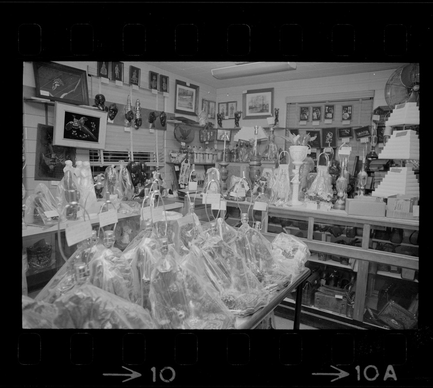 View of Walpole State Prison's hobby shop, where two inmates were ...