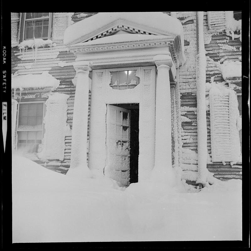 Blizzard, Guinea Bridge - Digital Commonwealth