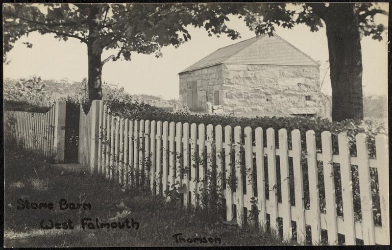 Stone Barn, West Falmouth - Digital Commonwealth