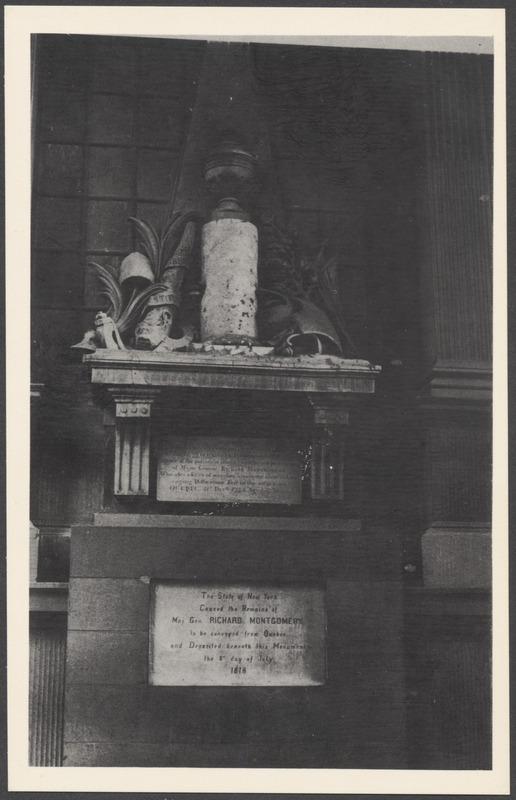 The Montgomery monument - Digital Commonwealth