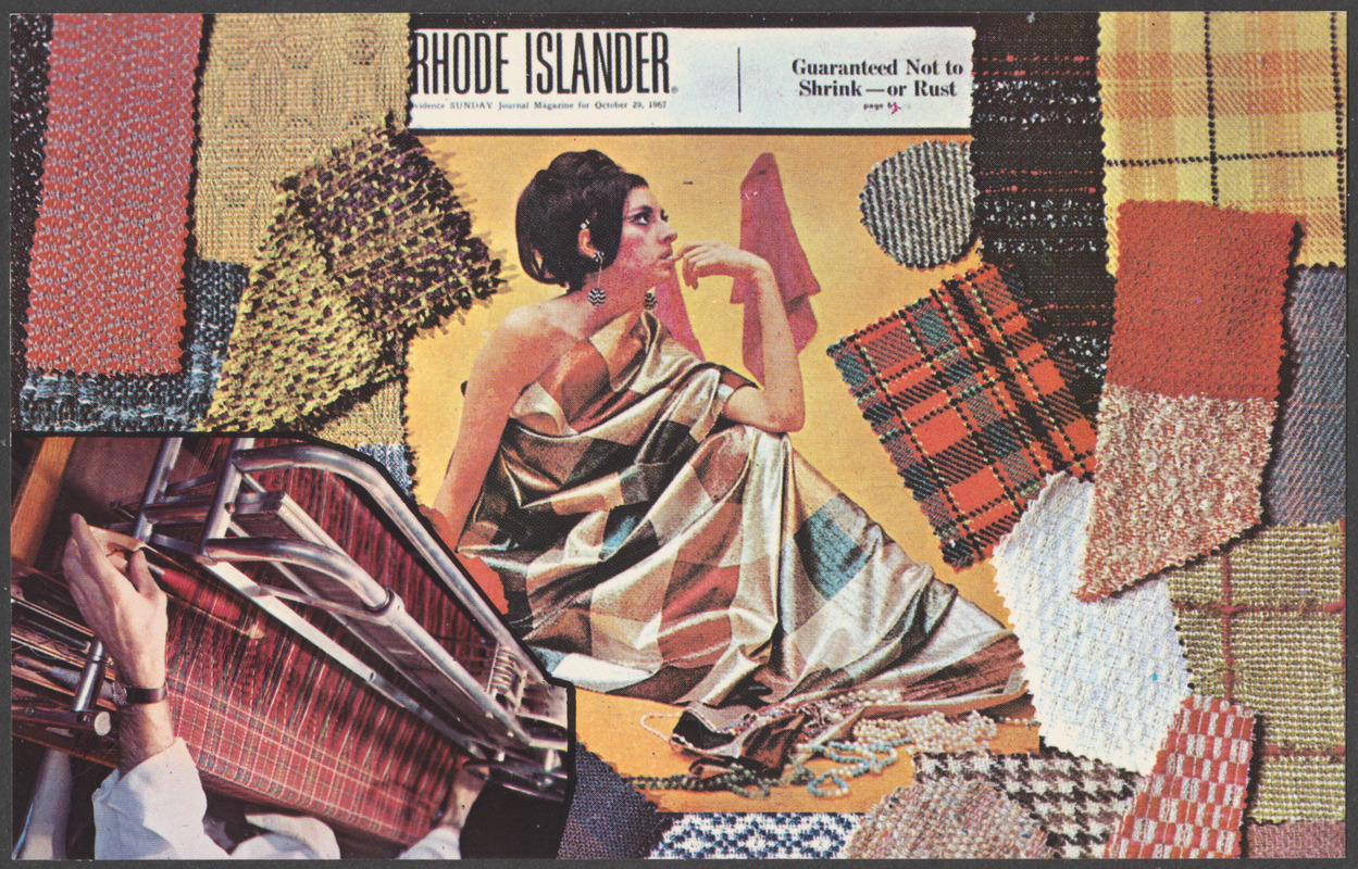 Nadeau Institute, weaving technology, 725 Branch Ave., Providence, R. I ...