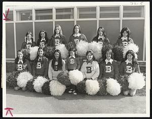 Picture #7-Cheerleaders- front row- Susan Depiano, Trisha Doyle, Joanne ...