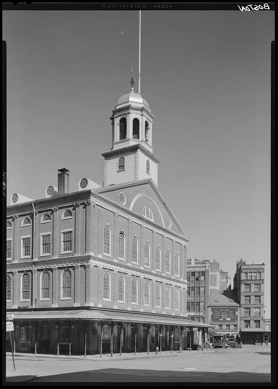 Faneuil Hall, Boston - Digital Commonwealth
