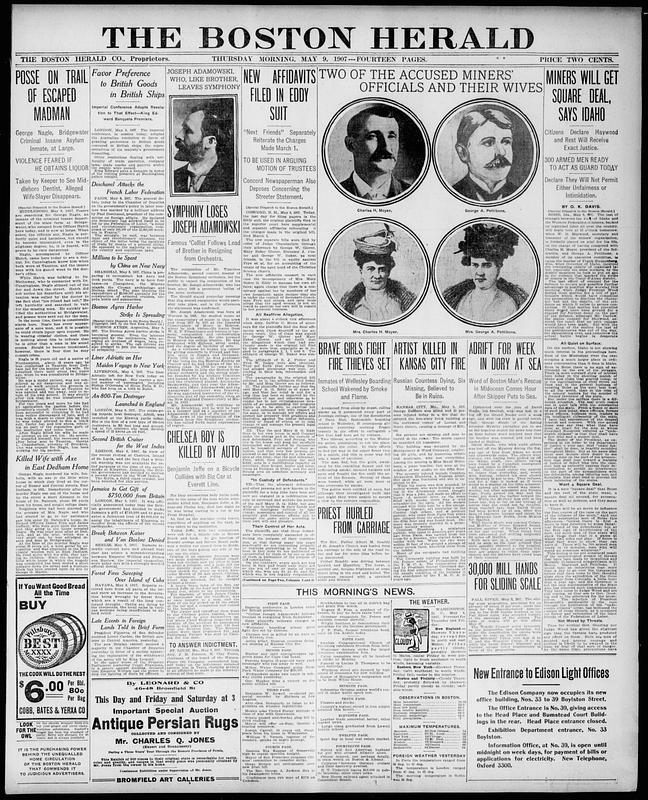 The Boston Herald. May 09, 1907 - Digital Commonwealth