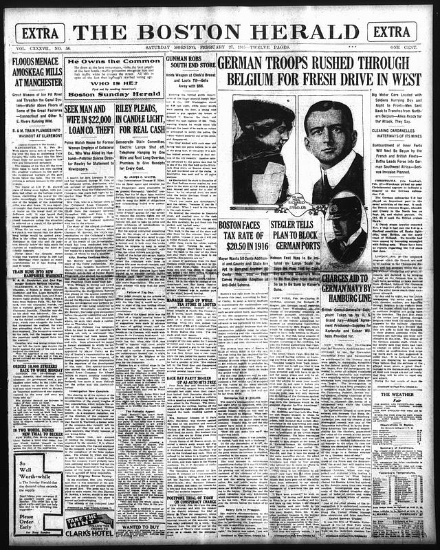 The Boston Herald. February 27, 1915 - Digital Commonwealth