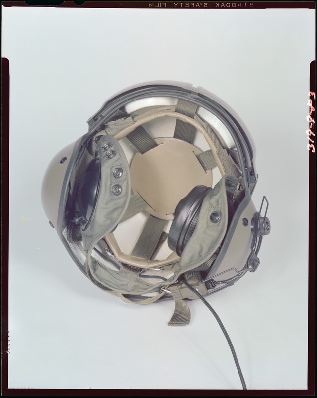 CEMEL, standard SPH-4 helmet - inside - Digital Commonwealth
