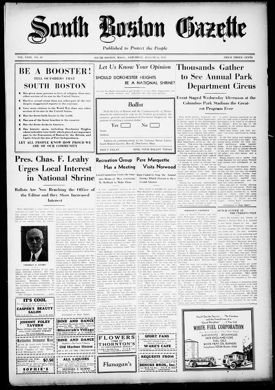 South Boston Gazette, August 28, 1937 - Digital Commonwealth