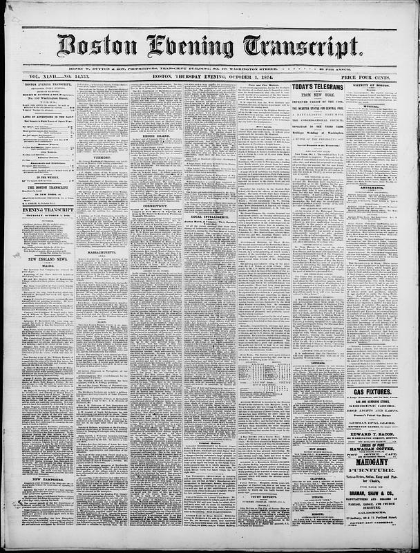 Boston Evening Transcript - Digital Commonwealth