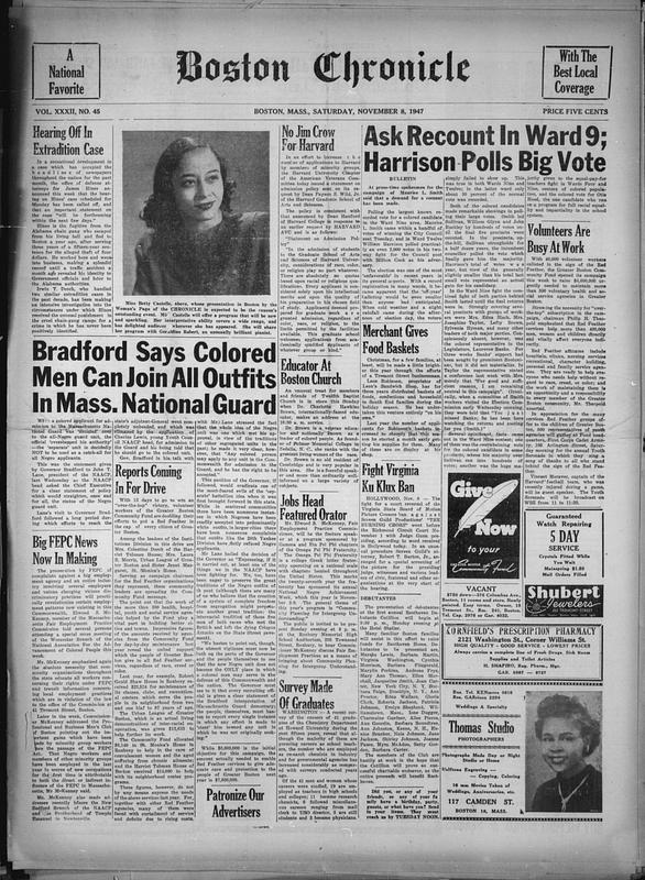 Boston Chronicle. November 08, 1947 - Digital Commonwealth