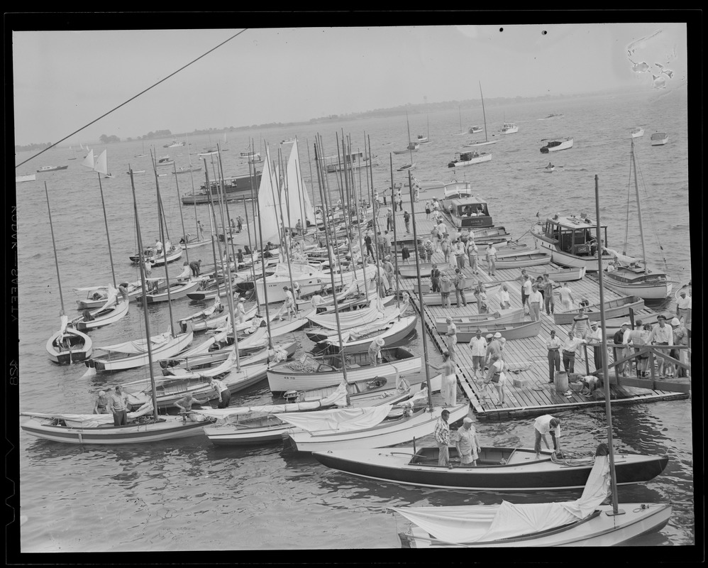 Dock at Marblehead - Digital Commonwealth