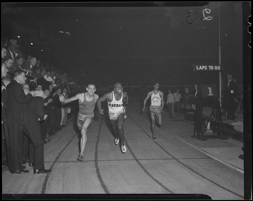 George Rhoden of Morgan wins 600 at B.A.A. meet at Boston Garden ...