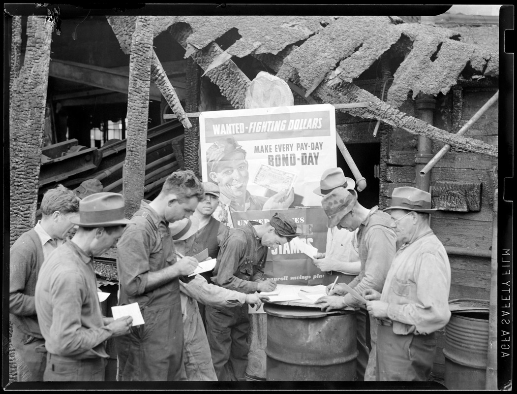 Signing up for bonds - Digital Commonwealth