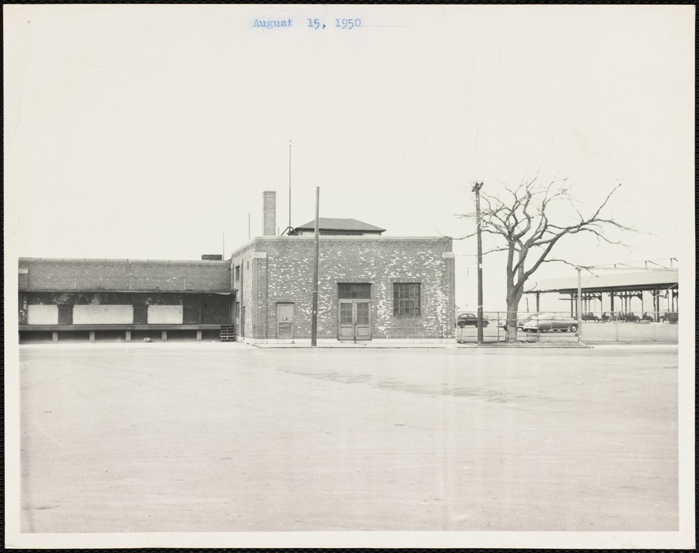 View of building on Long Island, Boston Harbor - Digital Commonwealth