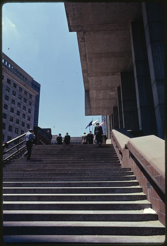 Steps New City Hall - Digital Commonwealth