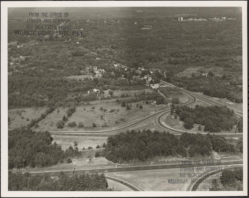 Aerial view of Hopkinton - Digital Commonwealth