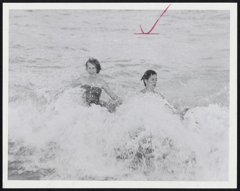 Hurricane Connie's Only Effect on New England to date has been rough ...