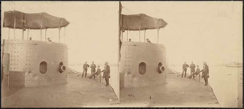 The original "Monitor" after her fight with the "Merrimac" - Digital ...