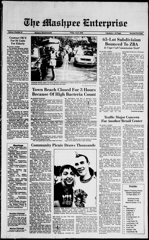 The Mashpee Enterprise. July 05, 2002 - Digital Commonwealth