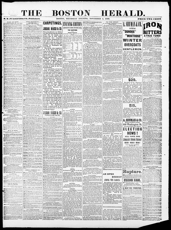 The Boston Herald. November 04, 1880 - Digital Commonwealth