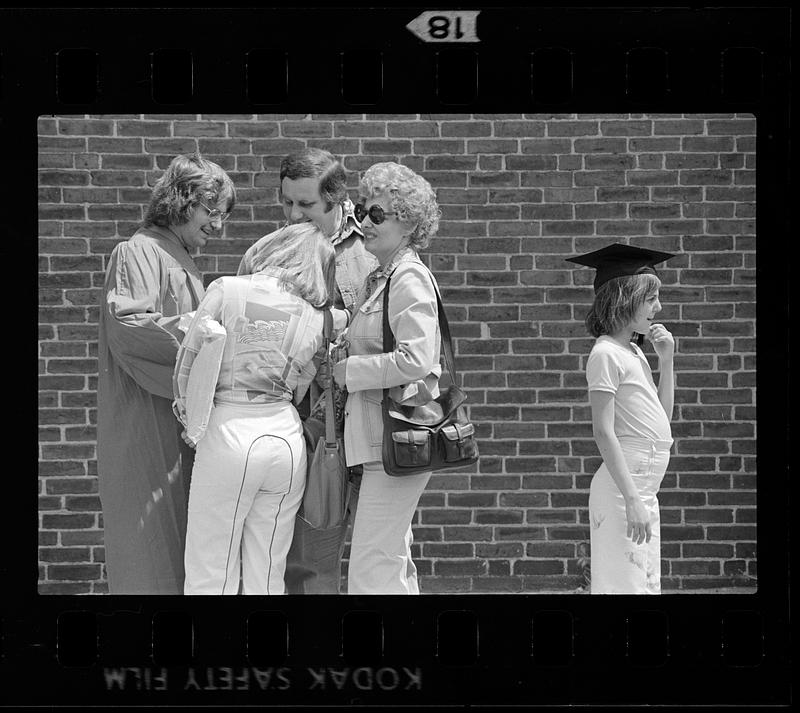 Boston University graduation at BU field: Graduate & family, Charles ...