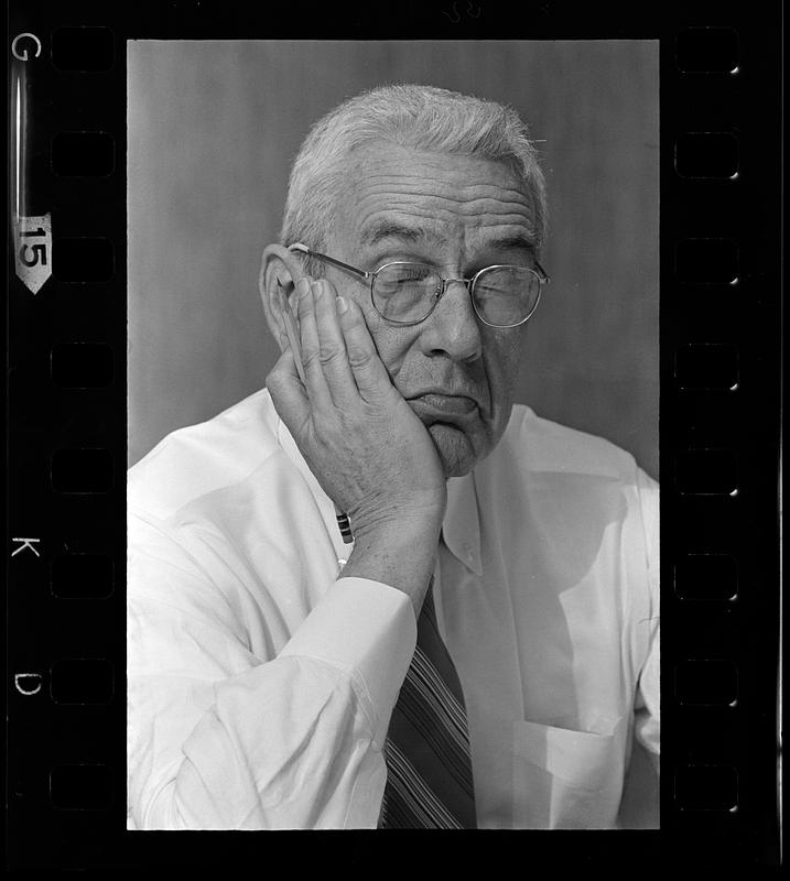 Polaroid's Edwin Land introduces his board of directors at shareholders ...