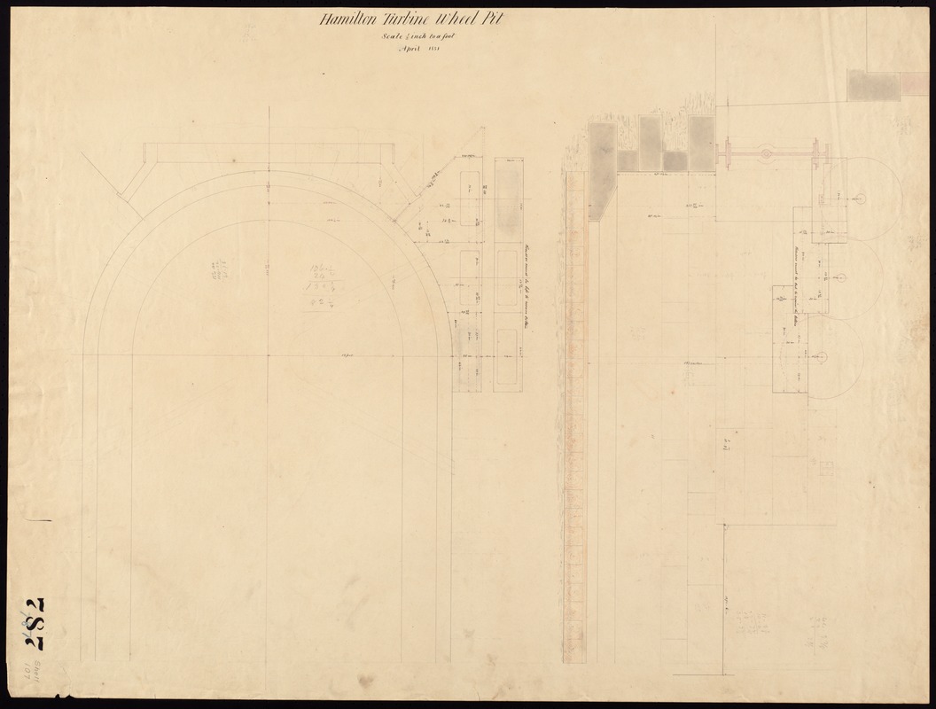 Turbine. Wheel pit - Digital Commonwealth