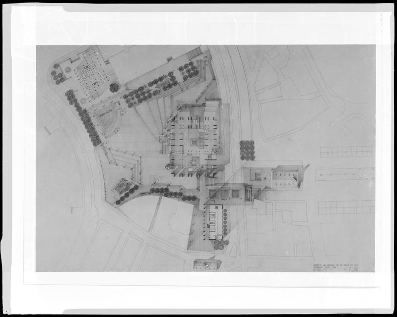 New City Hall site plan - Digital Commonwealth
