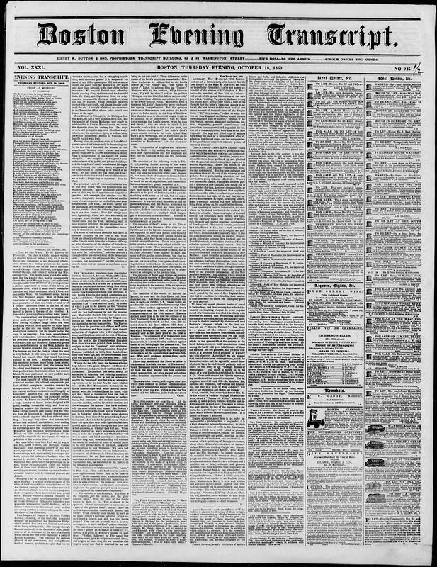 Boston Evening Transcript - Digital Commonwealth