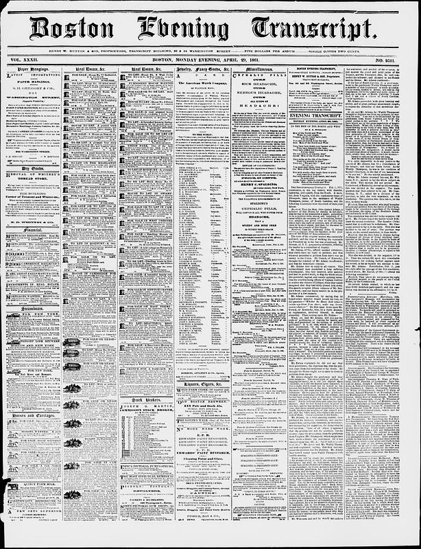 Boston Evening Transcript - Digital Commonwealth