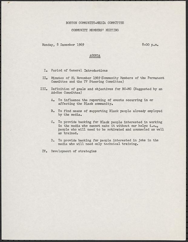 Boston Community Media Committee - Digital Commonwealth