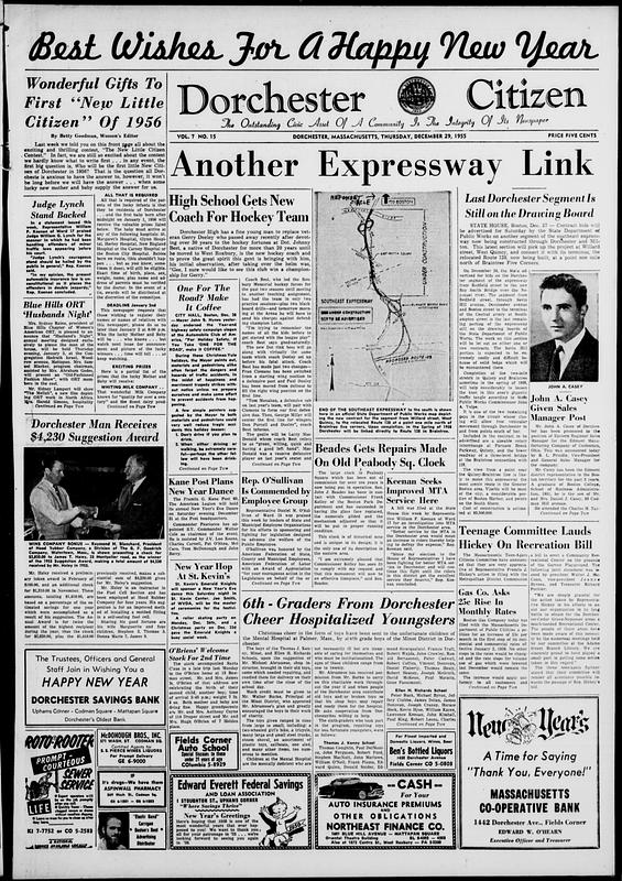 The Dorchester Citizen. December 29, 1955 - Digital Commonwealth