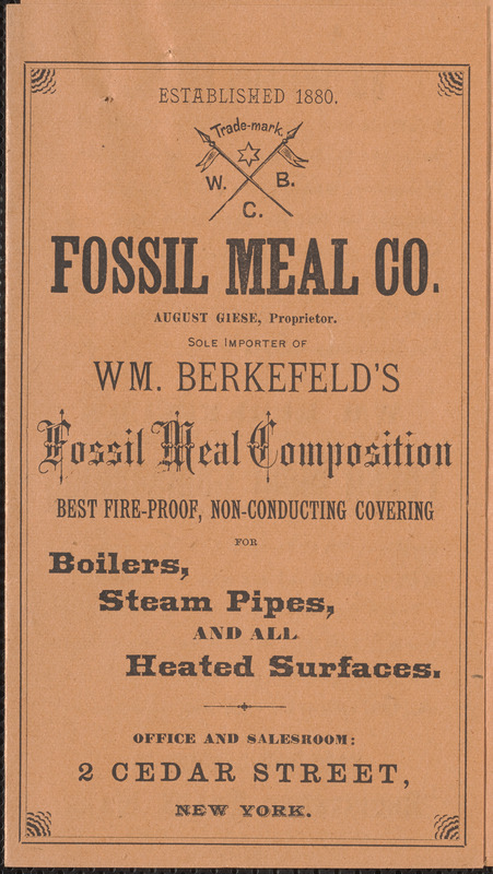 Fossil Meal Co. - Digital Commonwealth