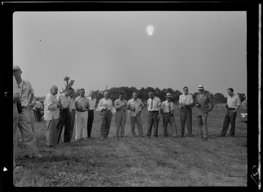 Quiet birdmen, Yarmouth outing - Digital Commonwealth