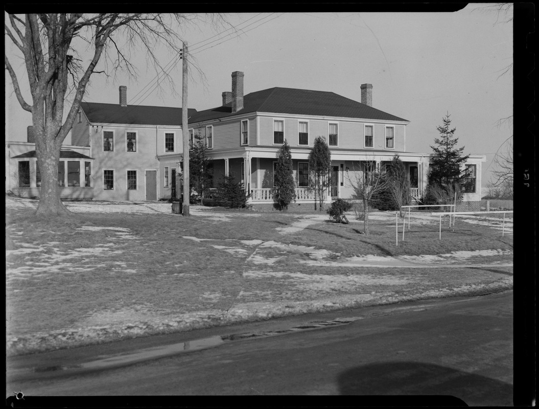 James Otis House, West Barnstable, and birthplace stone, house burned ...