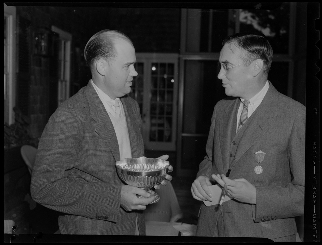 Gene Anderson and Campbell, Oyster Harbors - Digital Commonwealth