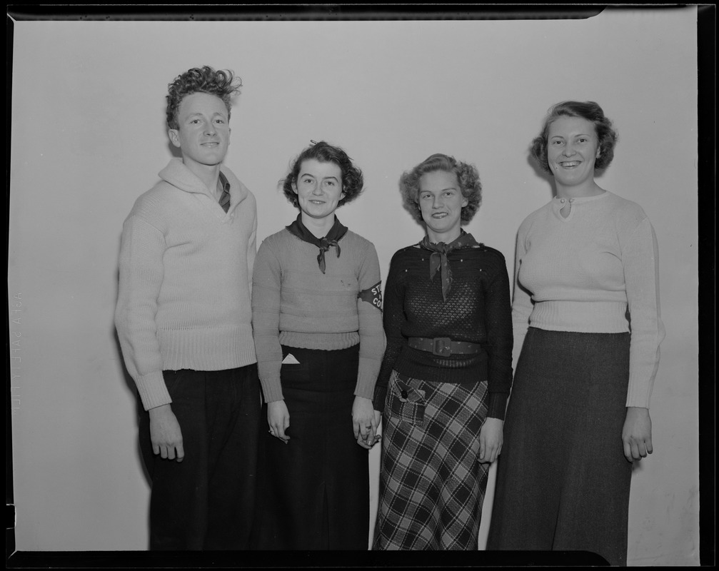 Yarmouth High School class officers - Digital Commonwealth