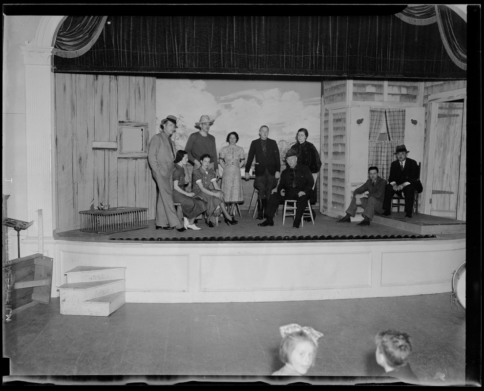 Chatham Dramatic Guild, Henry Sibley, Natalie Sherman, Natalie Pierce ...
