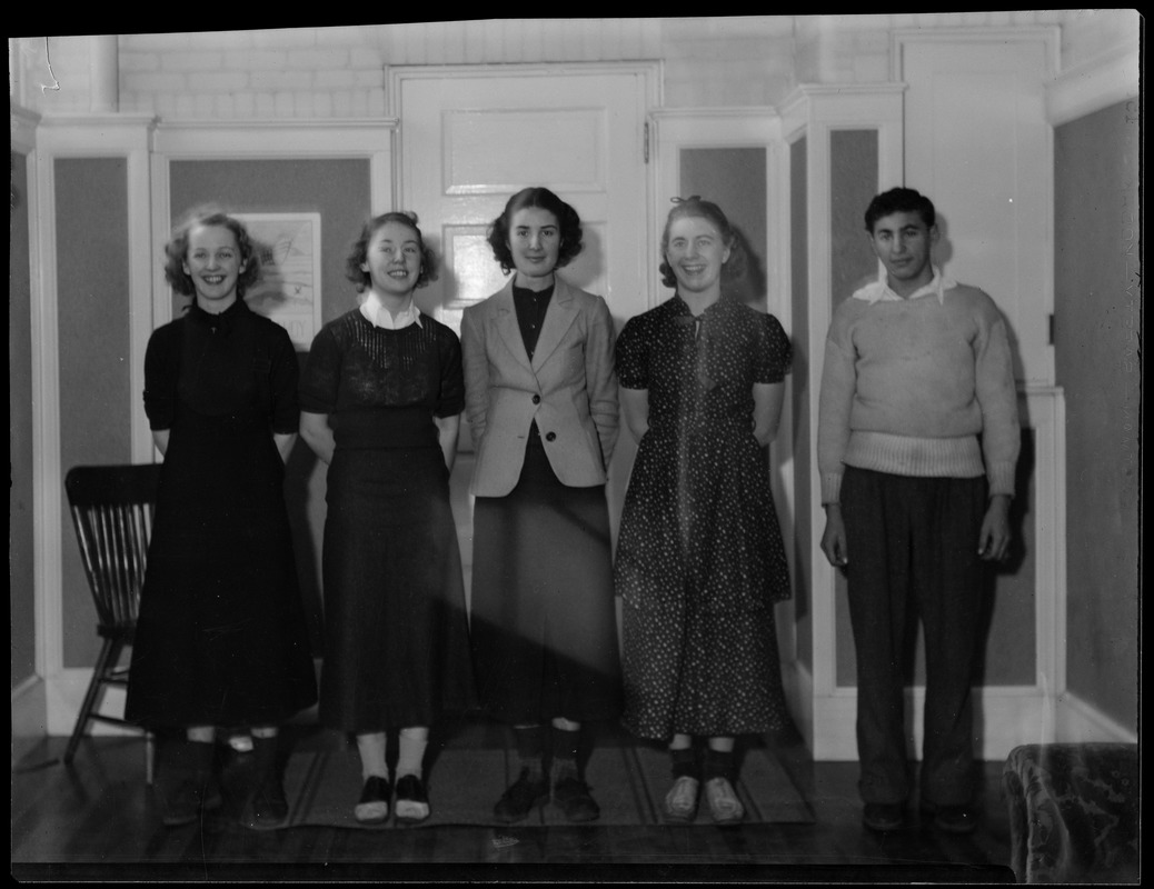 Officers of Boys’ and Girls’ Glee Clubs, New England Music Festival ...