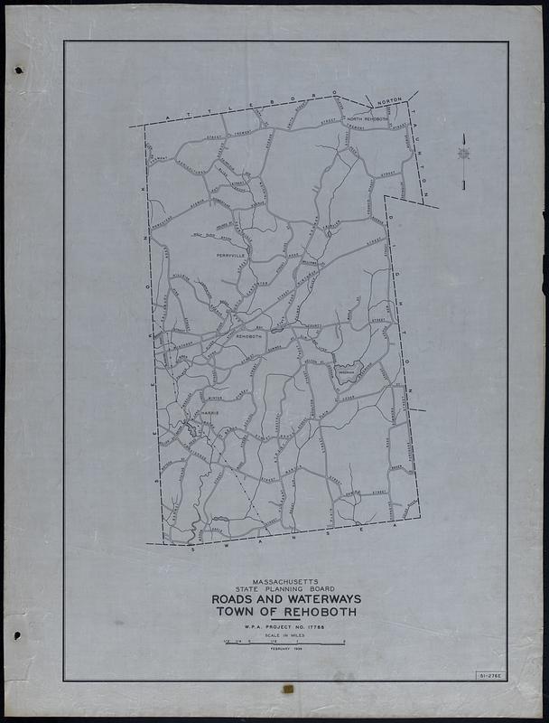 Roads and Waterways Town of Rehoboth - Digital Commonwealth