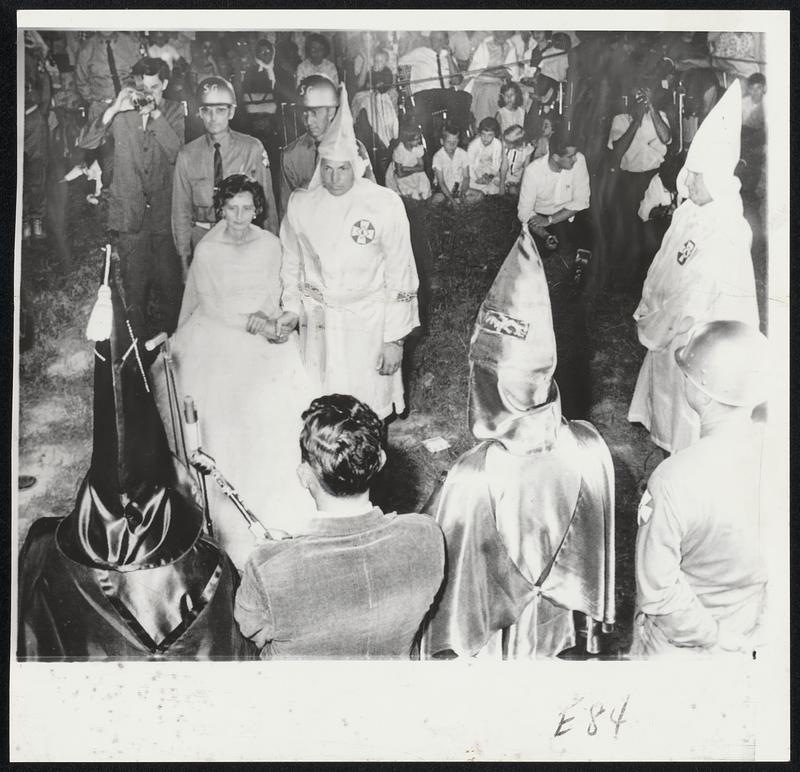 Klan Wedding in Farmville, N.C., united James Earl Taylor and Bessie ...