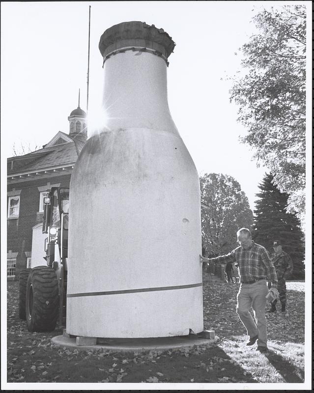 Moving milk bottle - Digital Commonwealth
