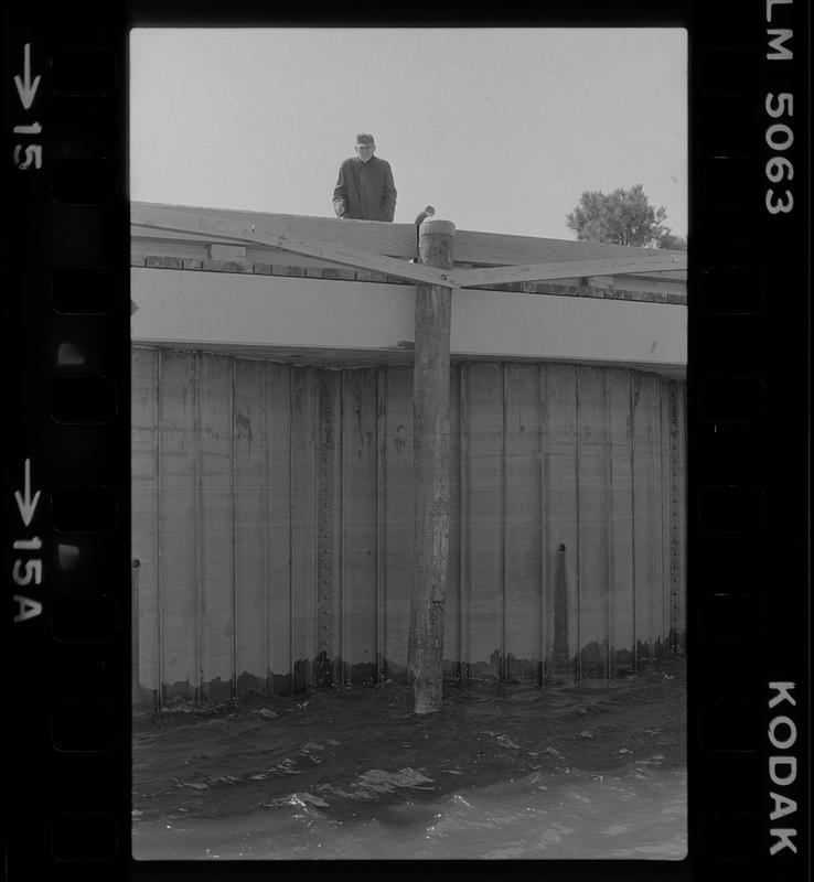 Waterfront pilings - Digital Commonwealth