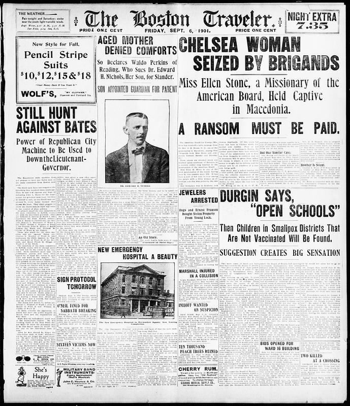 The Boston Traveler. September 06, 1901 - Digital Commonwealth