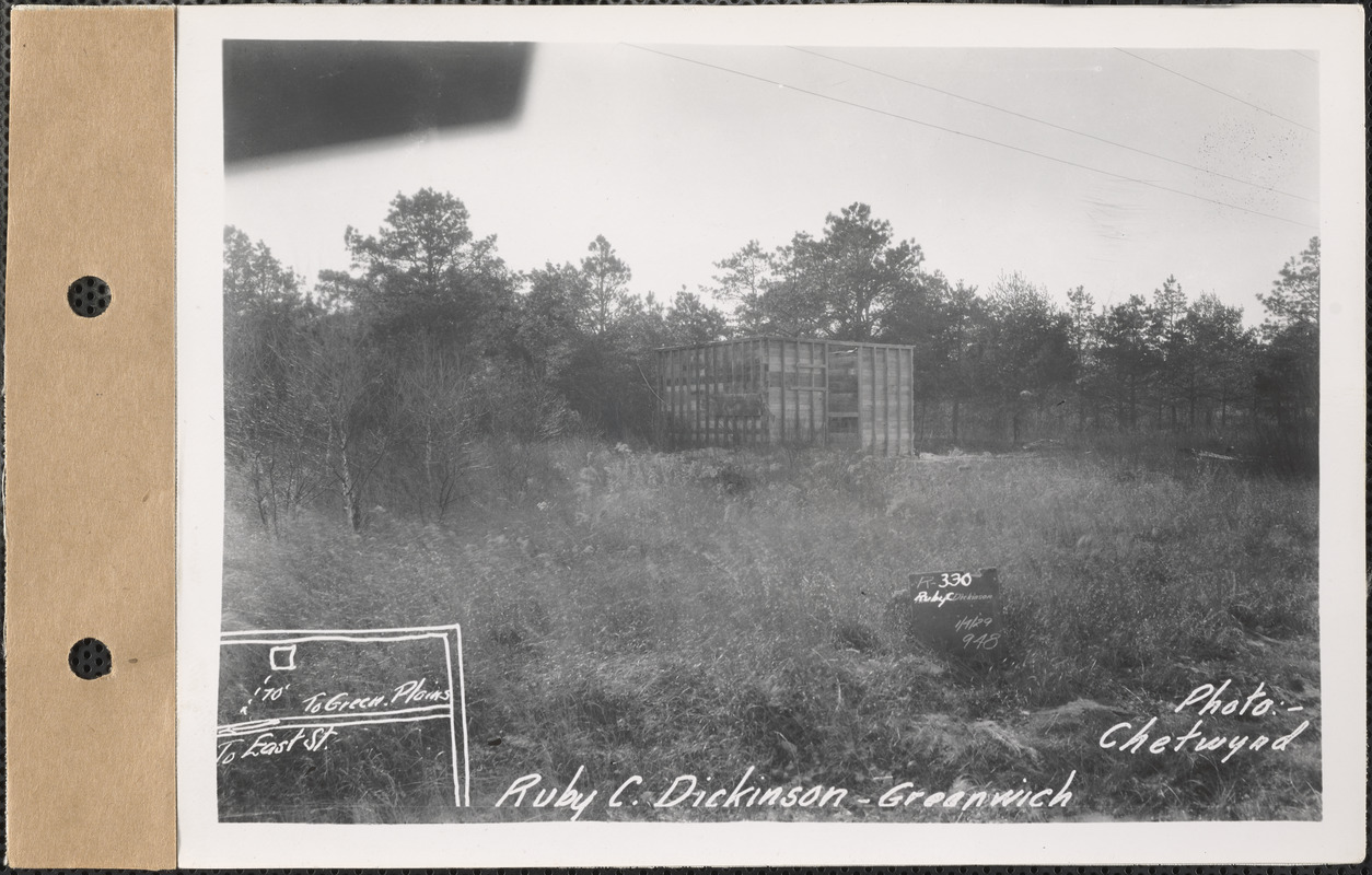 Ruby C. Dickinson, icehouse, Greenwich, Mass., Jan. 4, 1929 - Digital ...