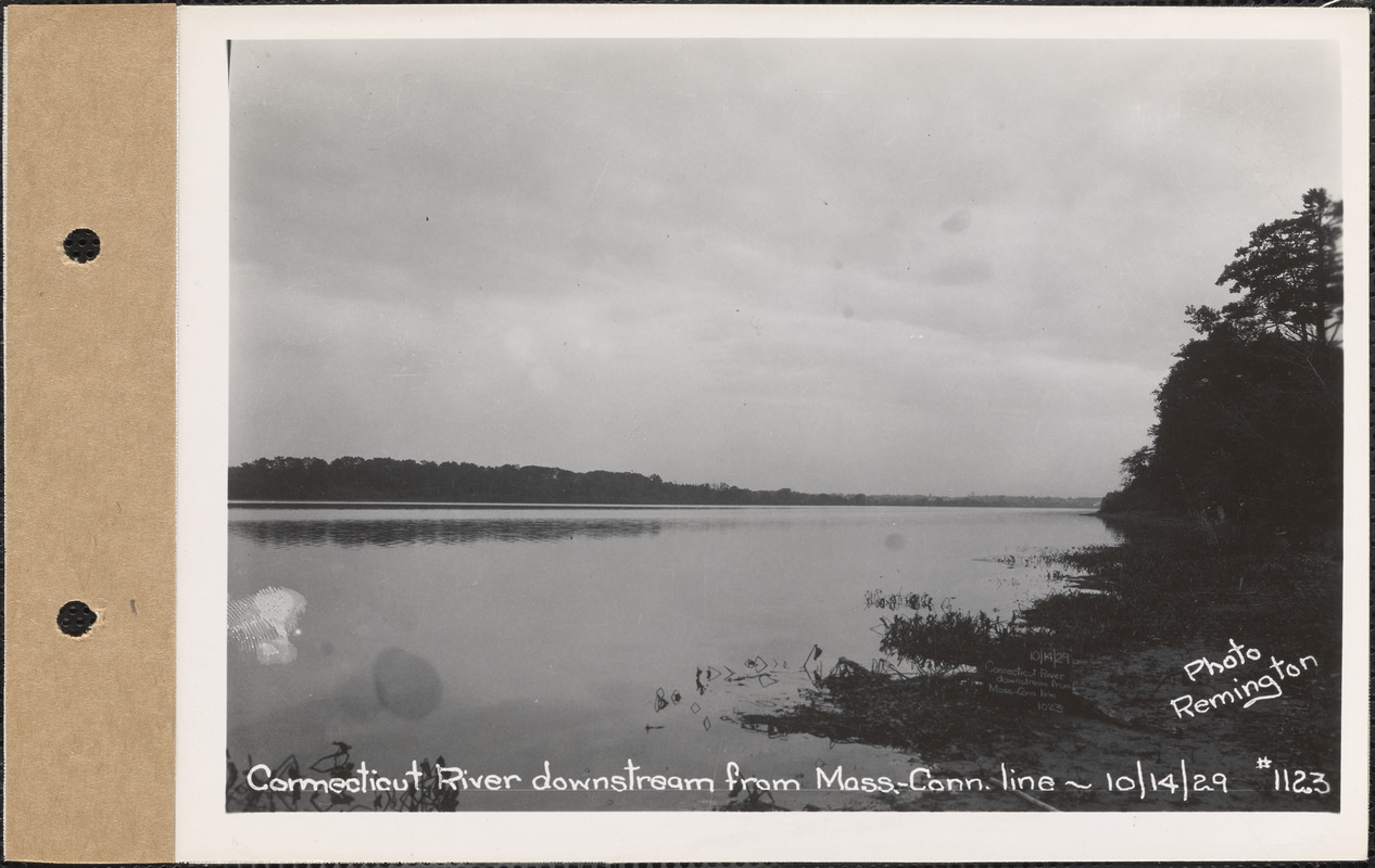 Connecticut River downstream from Massachusetts-Connecticut line, Conn ...