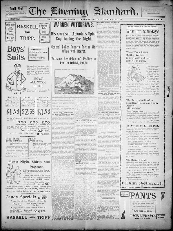 Evening Standard. January 26, 1900 - Digital Commonwealth