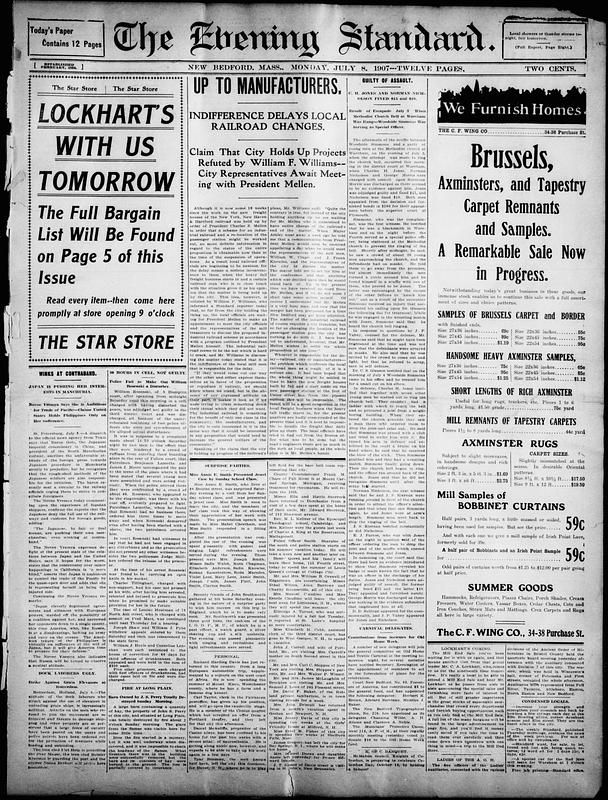 Evening Standard. July 08, 1907 - Digital Commonwealth